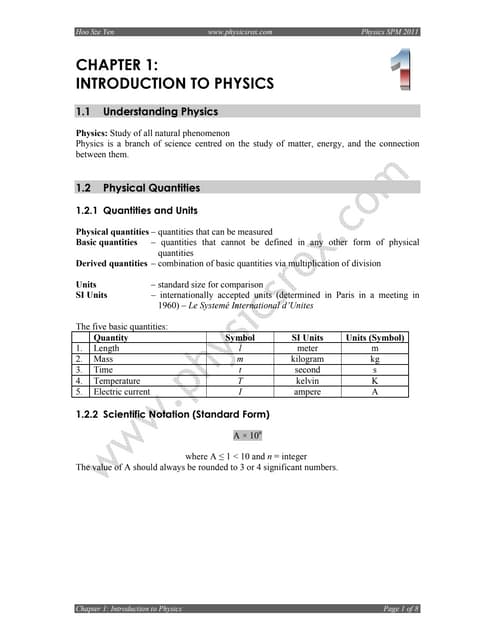 Spm physics-formula-list-form4 | PDF
