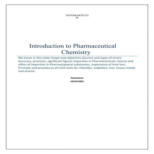 Chapter-1-Pharmaceutical-chemistry-Complete-Notes-by-noteskarts-Acc-to ...