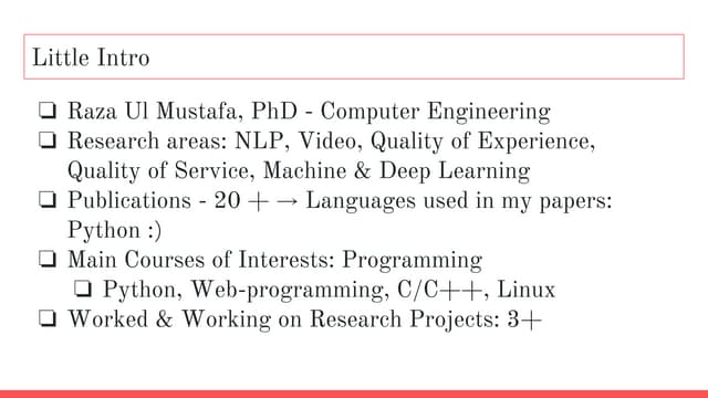 Python Intro Slides for Students CSC-148 Chapter 1 | PPTX Python Intro Slides for Students CSC-148 Chapter 1 | PPTX