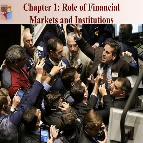 Financial market and institutions | PPT