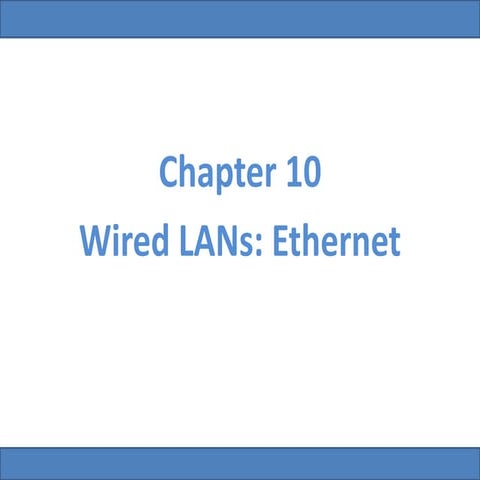 Chapter-10.pptx | Computer Networking | Computing