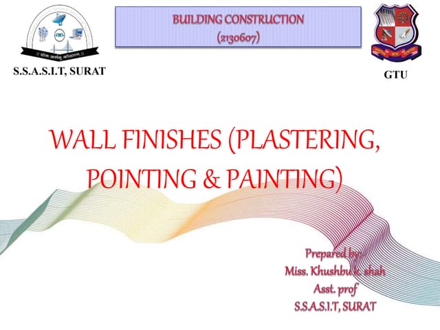 Painting and types of paints used in Construction | PDF