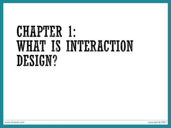 Session 1 Lecture 2 Pact A Framework For Designing Interactive Systems