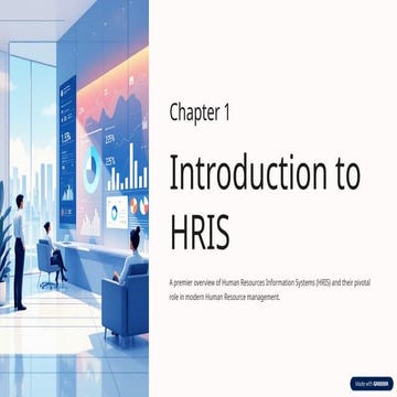 Introduction to Human resource information system | PPTX