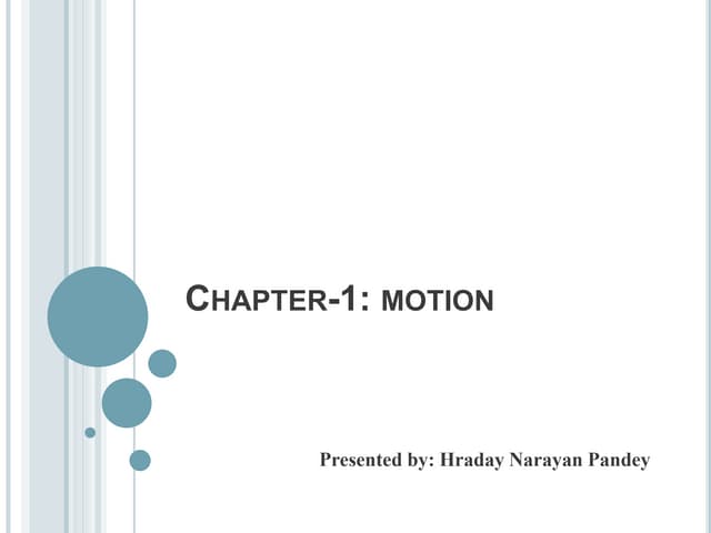 Motion class 9 physics | PPT