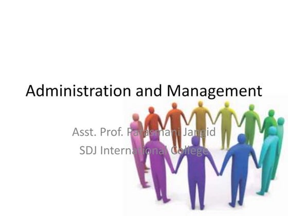 PPT on Administration | PPT