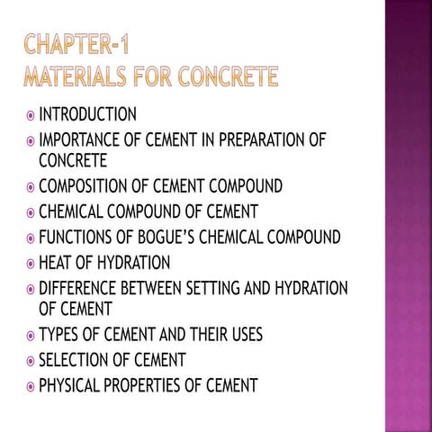 Concrete technology | PPTX
