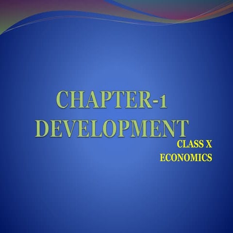 Chapter 1DEVELOPMENT | PPTX