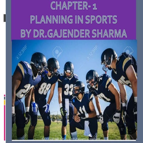 Chapter 1 planning in sports | PPTX