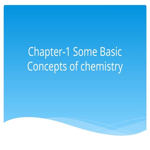 Chapter-1 Some Basic Concepts of chemistry.pptx