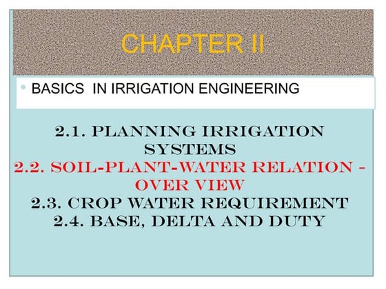 Field Capacity and water holding capacity of soil.pptx
