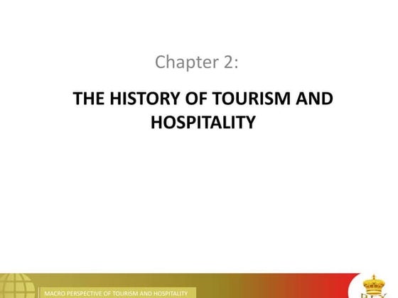 Macro tourism chapter 4 | PPT