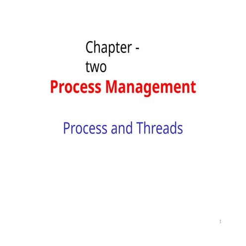 operating system process management with example | PPT