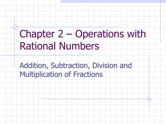 ppt for Properties of the Operations on Integers | PPTX
