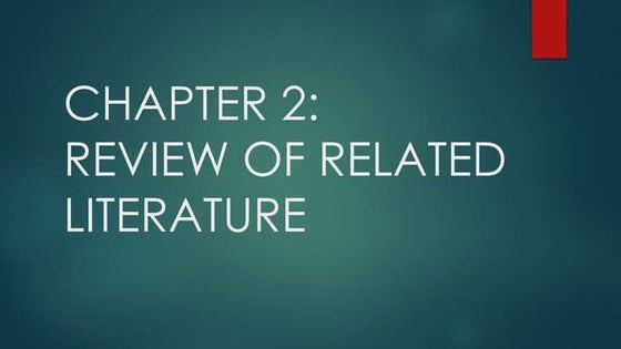 10. review-of-related-literature (1) | PPTX