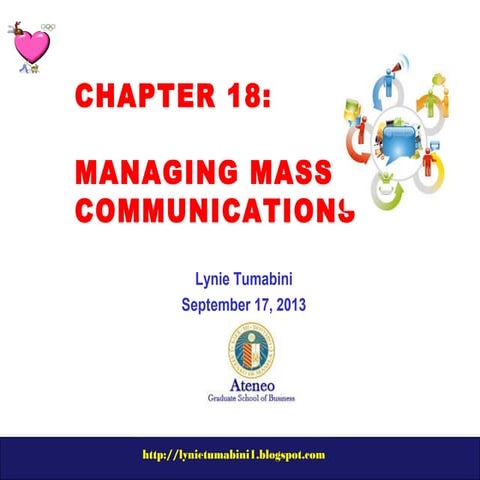 Chapter 18 managing mass communications v18 | PPT