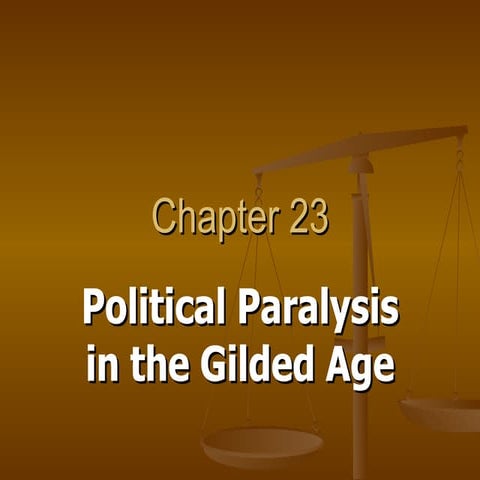 Chapter 23 AP The Gilded Age | PPT