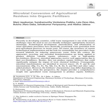 Published chapter on agricultural conversion | PDF