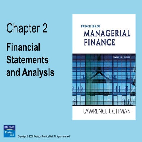 Chapter 2 financial statements | PPT