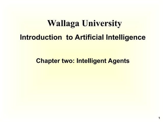 AI Agents, Agents in Artificial Intelligence | PPT