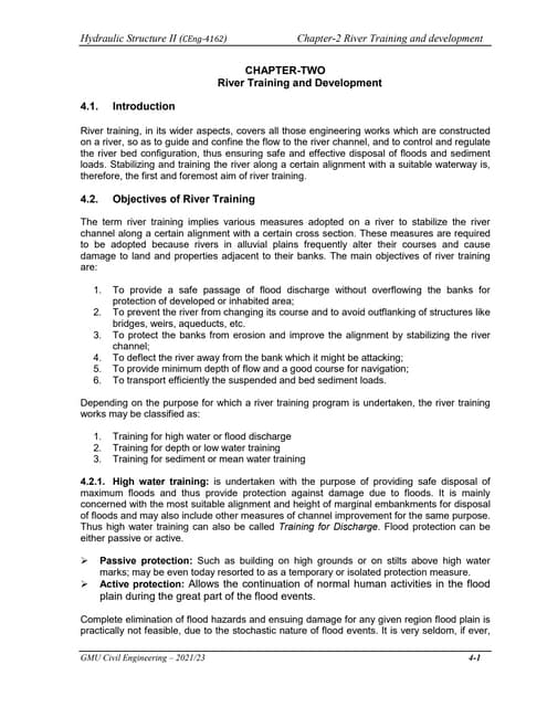 river training work | PDF