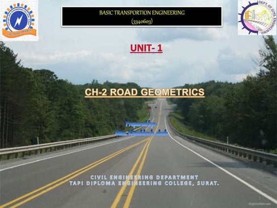 Width of formation or Roadway , Right of way and land width, Typical ...