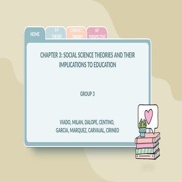 Social Science Theories and Their Implication to Education.pptx