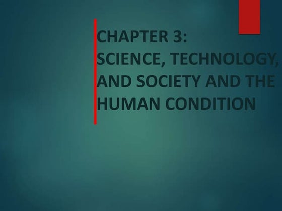 Science, technology and society lesson 1 | PPTX | Science