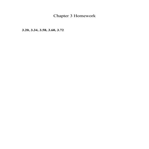 Chapter 3 Homework | DOC