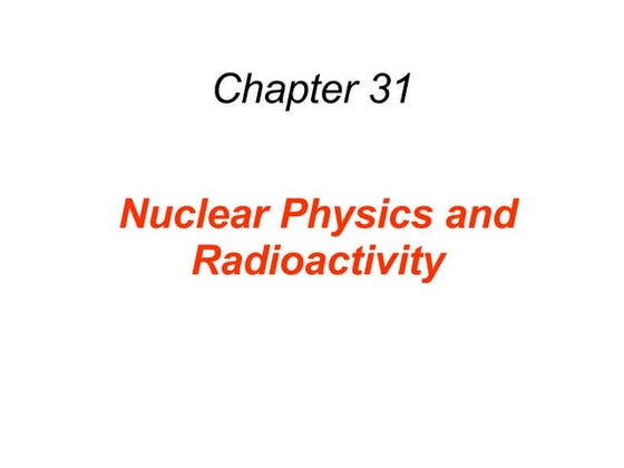 Nuclear physics | PPT