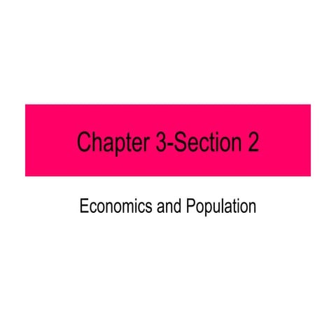 Chapter 3 Section 2 | PPT | Economy | Business and Finance