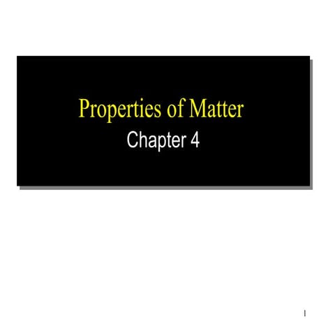 Chapter 4 | PPT | Chemistry | Science