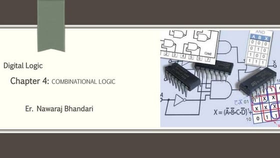 Introduction Of Combinational Logic Circuits And Half Adder Ppt 3207