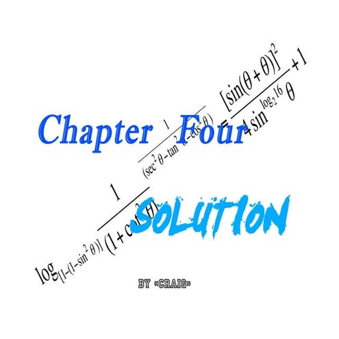 Chapter 4 | PPT