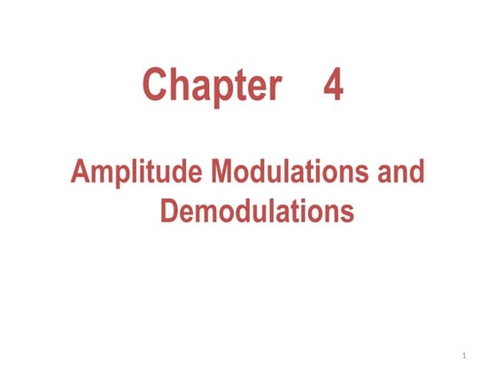 Quadrature amplitude modulation | PPTX