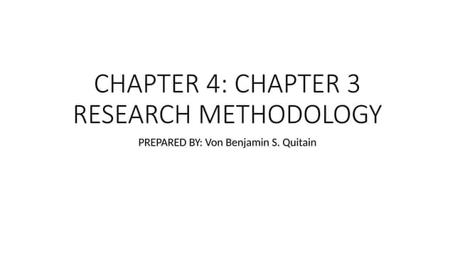 Qualitative Research Chapter 3 g11 Research Method and Procedures | PDF