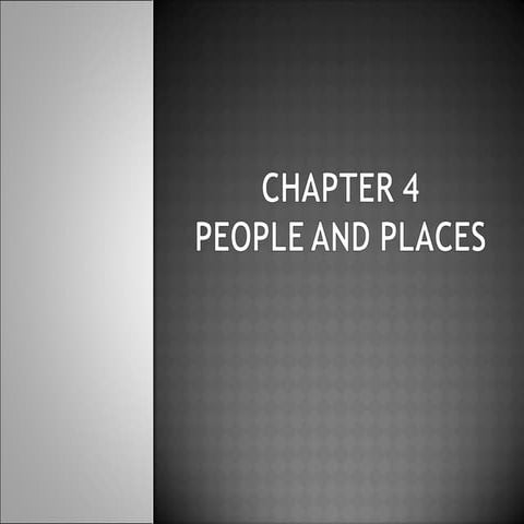 Chapter 4-–-people-and-places World Geography Sections 1-5 | PPT ...