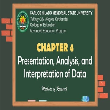 Presentation Analysis And Interpretation Of Data Pptx Databases Computer Software And