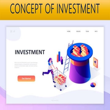 Concept of Investment | PPTX