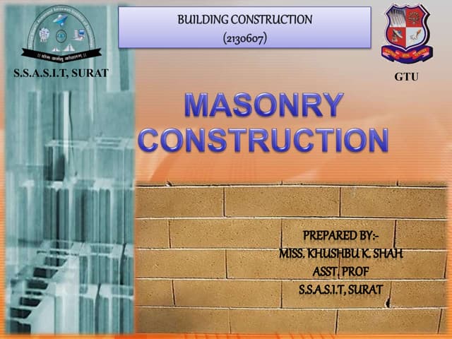 FINISHING WORKS- MASONRY.pptx