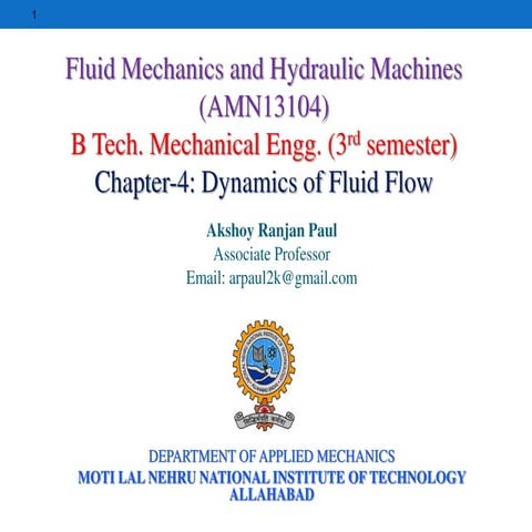 Fluid Kinematics fluid dynamics mechanical | PDF