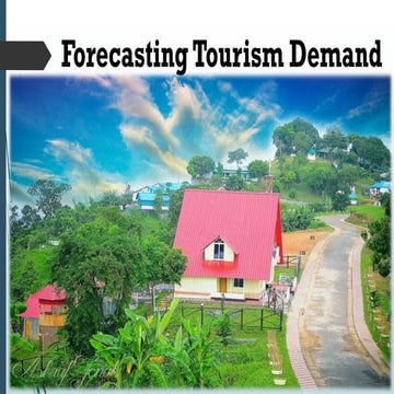 Chapter 4 Forecasting Tourism Demand (Tourism Planning and Development ...