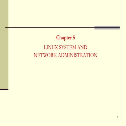 linux system and network administrations | PPT | Operating Systems | Computer Software and ...
