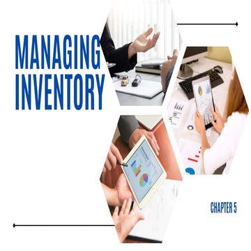 Chapter-5.pptx Managing Inventory. Presentation | PPTX