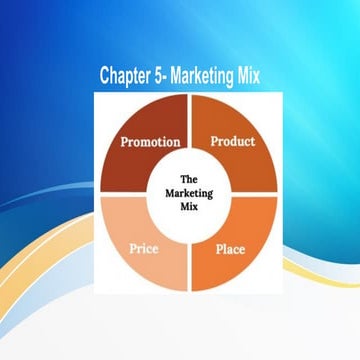 PRINCIPLES OF Marketing UNIT Five Comprehensive.pptx