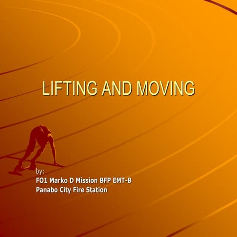 Lifting and moving patients | PPT