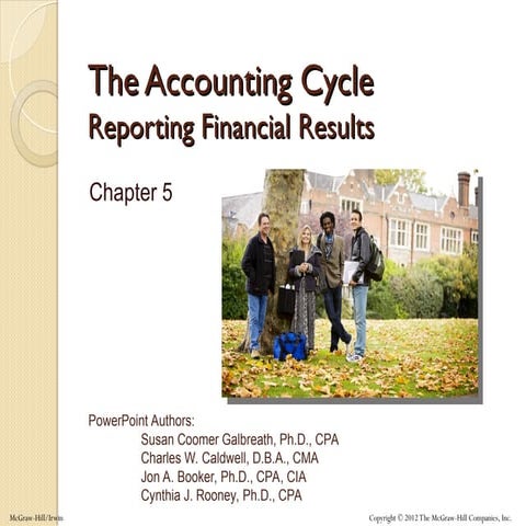 SPPTChap005.ppt the accounting cycle and reporting | PPT