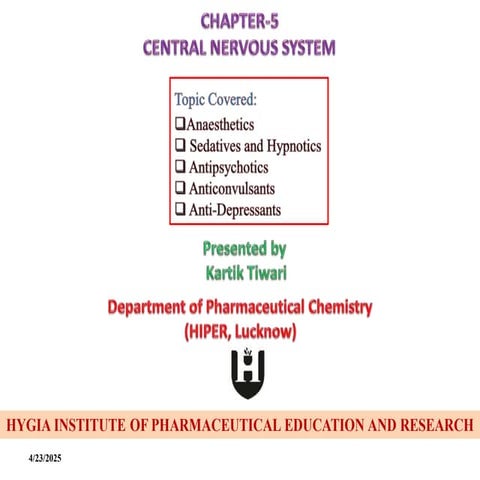Chapter-5 Central Nervous System (Kartik Tiwari).pdf