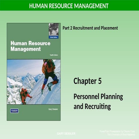 Chapter 5 Recruitment And Selection Ppt