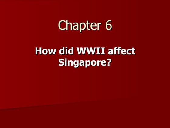 Yamashita’s diary the fall of singapore 1942 | PPTX